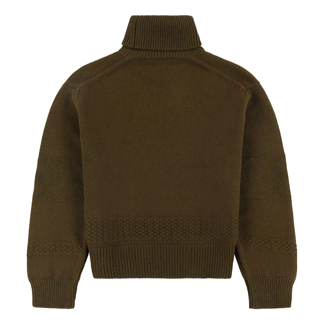 British Made. Scottish Lambswool Polo Neck – Carrier Company