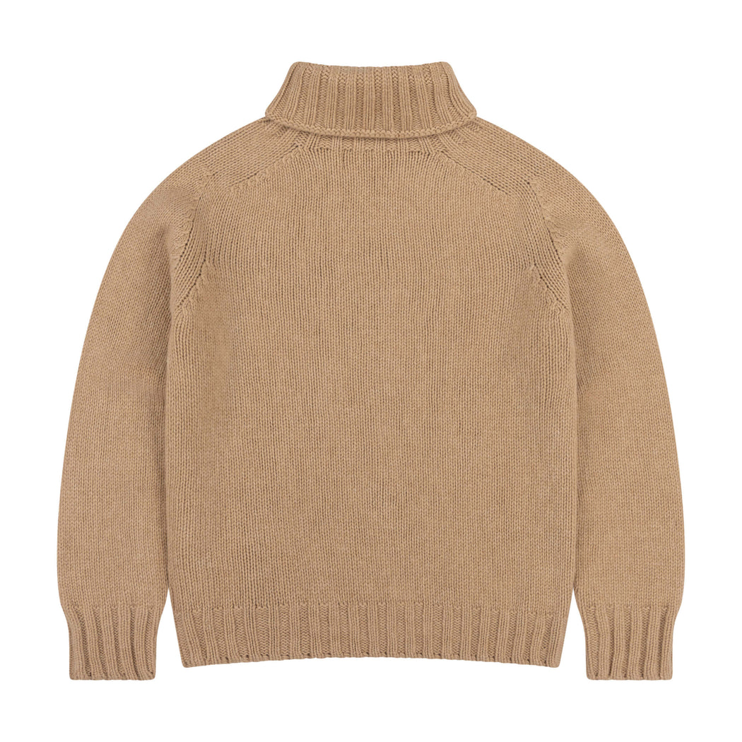 British Made. 4 Ply Supersoft Scottish Lambswool Jumper With Roll Neck ...