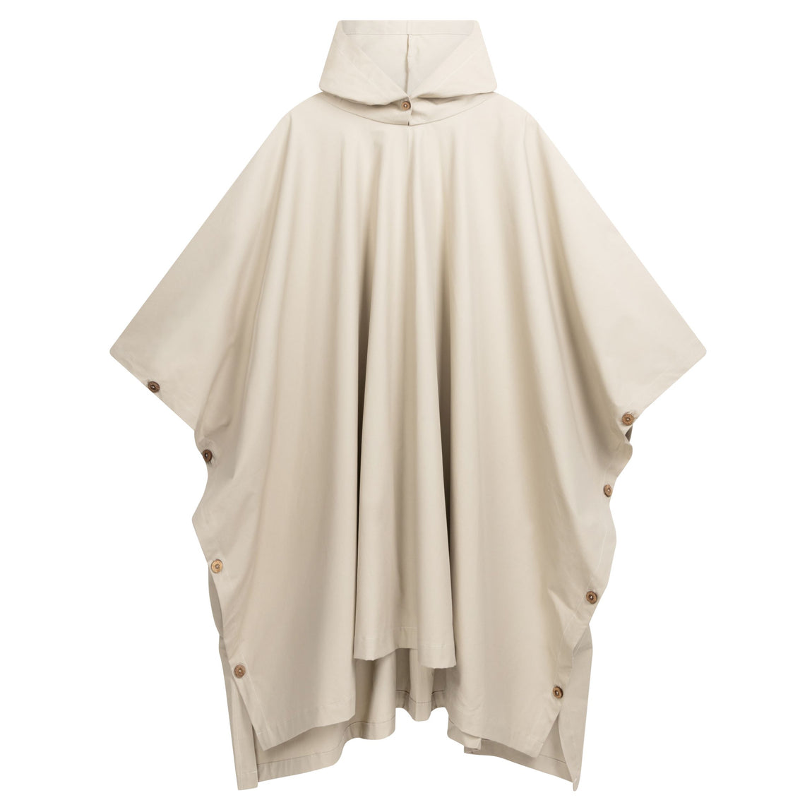 Long Hooded Rain Cape in Bone – Carrier Company