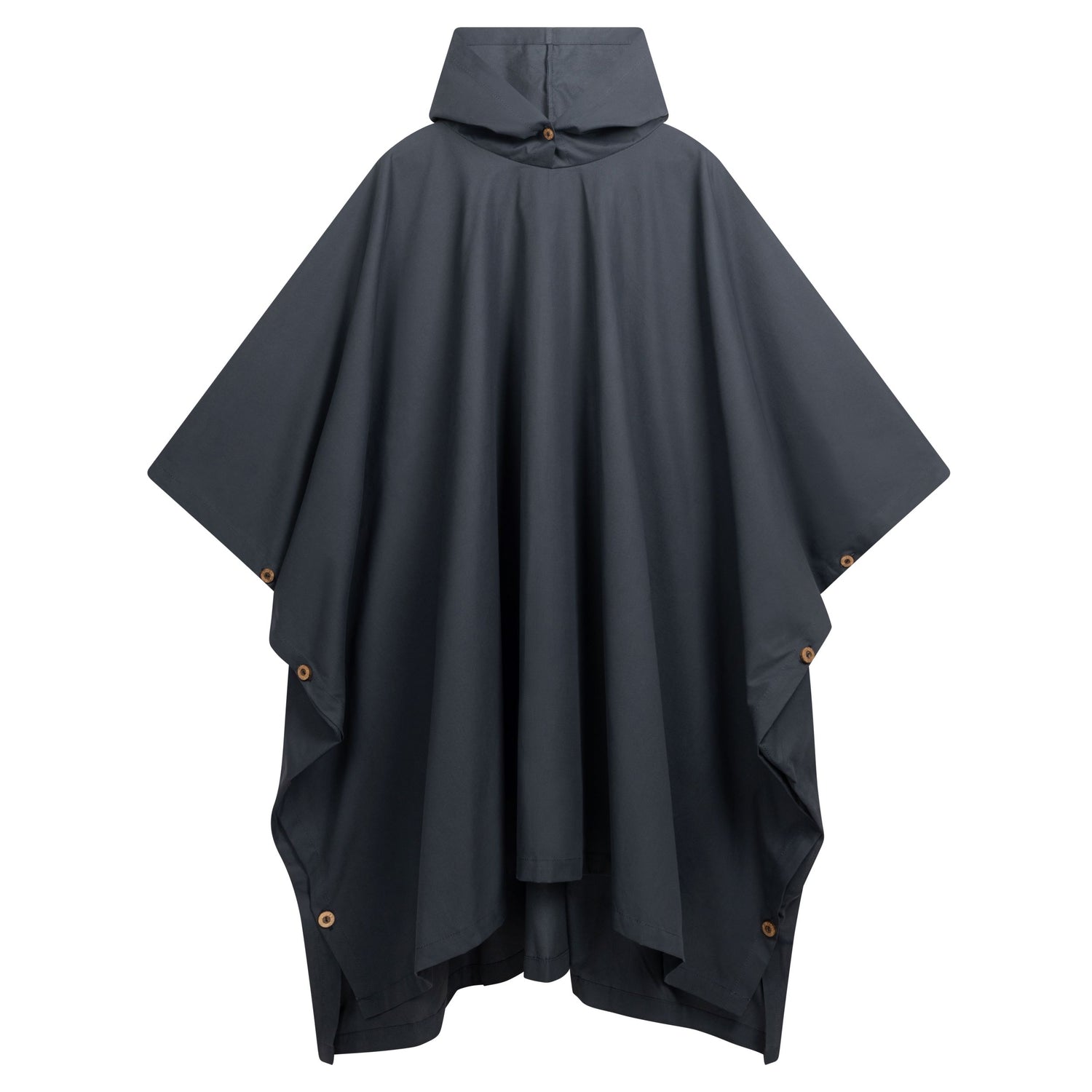 Long Hooded Rain Cape in Navy – Carrier Company
