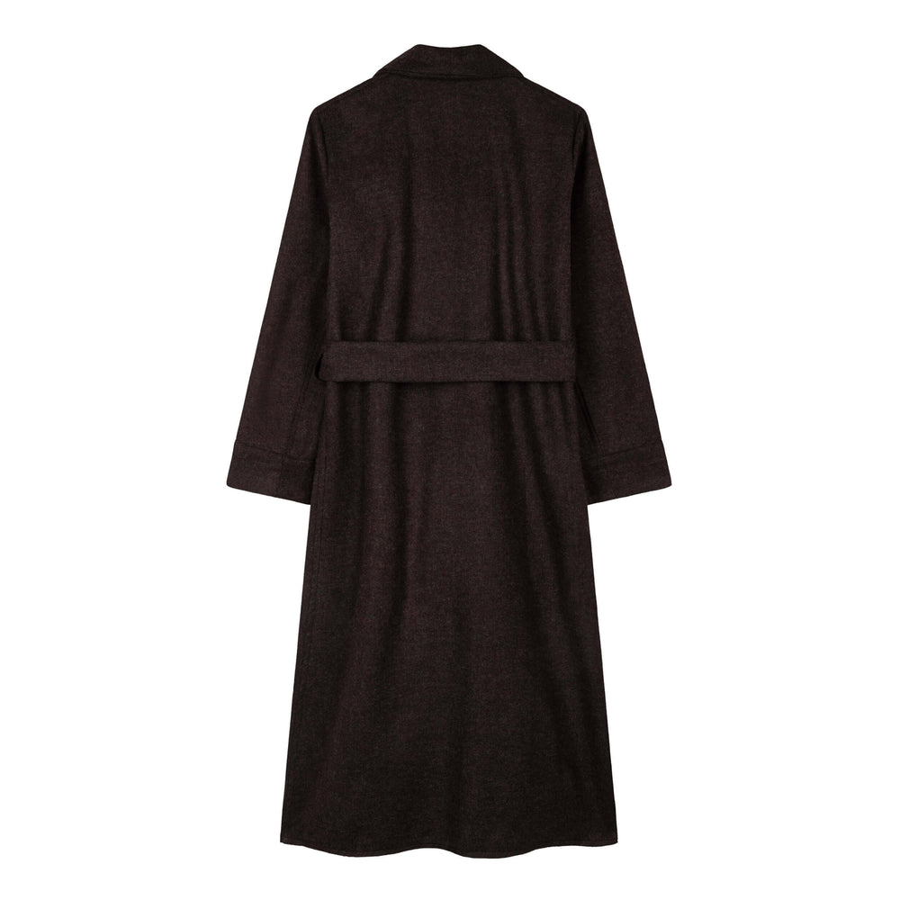Wool Dressing Gown Chocolate – Carrier Company